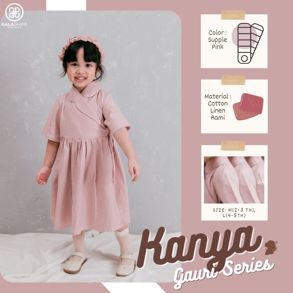 Jual Dress Anak Gauri Series - Model Kanya Naladhipa (Model Semi Kimono ...