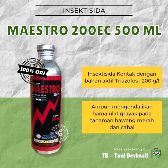 Jual Produk Terbaik] Insektisida Maestro 200EC 500 ml, Obat Ulat Grayak ...
