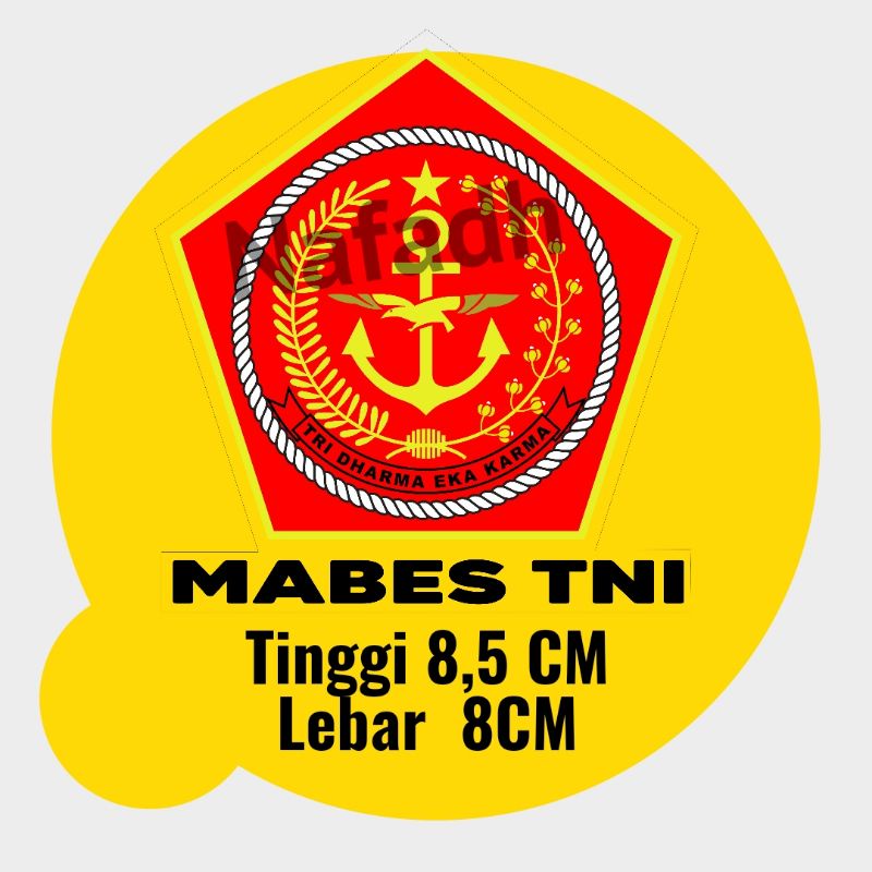Jual Stiker Mabes TNI ad,stiker army,stiker tentara,stiker mobil,stiker ...