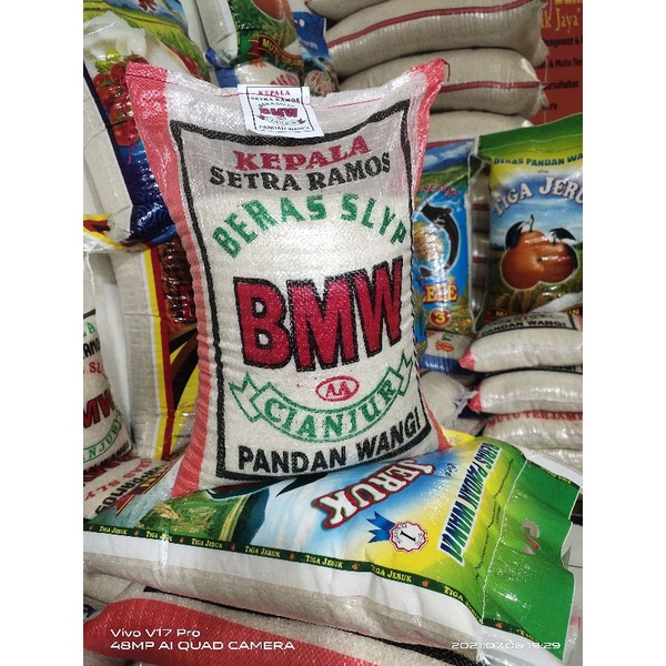 Jual BERAS CAP BMW CIANJUR 5KG PREMIUM | Shopee Indonesia
