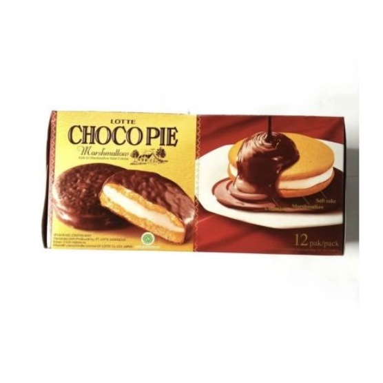 Jual Lotte Choco Pie Chocopie Isi 12 pcs | Shopee Indonesia