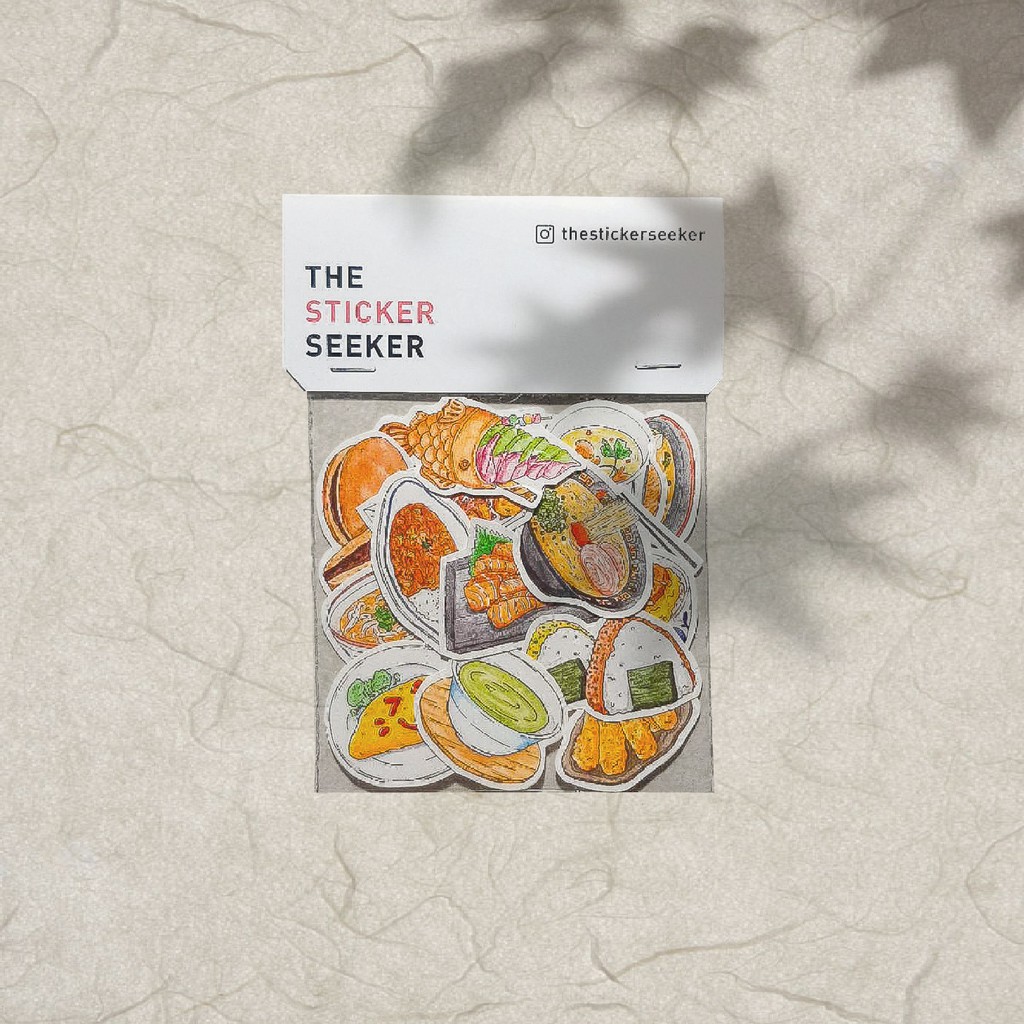 Jual Japanese Food Vinyl Sticker Set | Shopee Indonesia