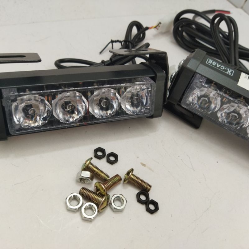 Jual Lampu Strobe 4x4 LED | Shopee Indonesia