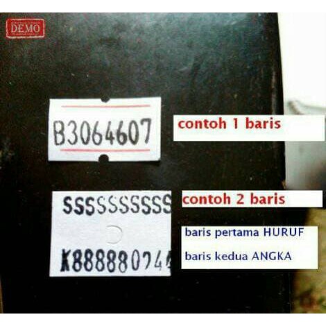 Jual Jual Alat cetak Label merk bandrol harga Price Labeller 2 baris ...