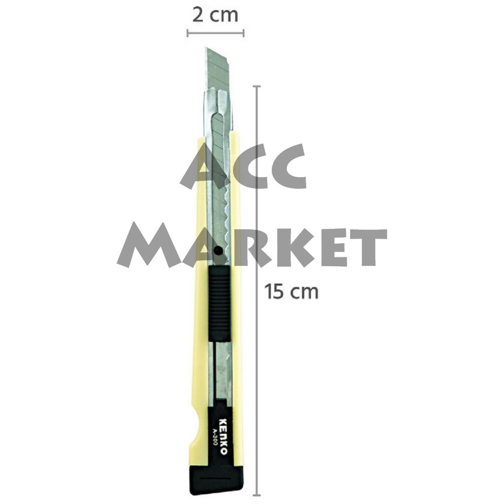 Jual Cutter Pisau Kecil Kenko A300 Cuter Kater Mini | Shopee Indonesia