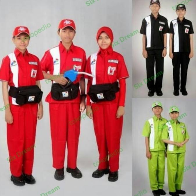Jual Seragam SPBU Pertamina Pasti Pass Operator Seragam Pengawas ...
