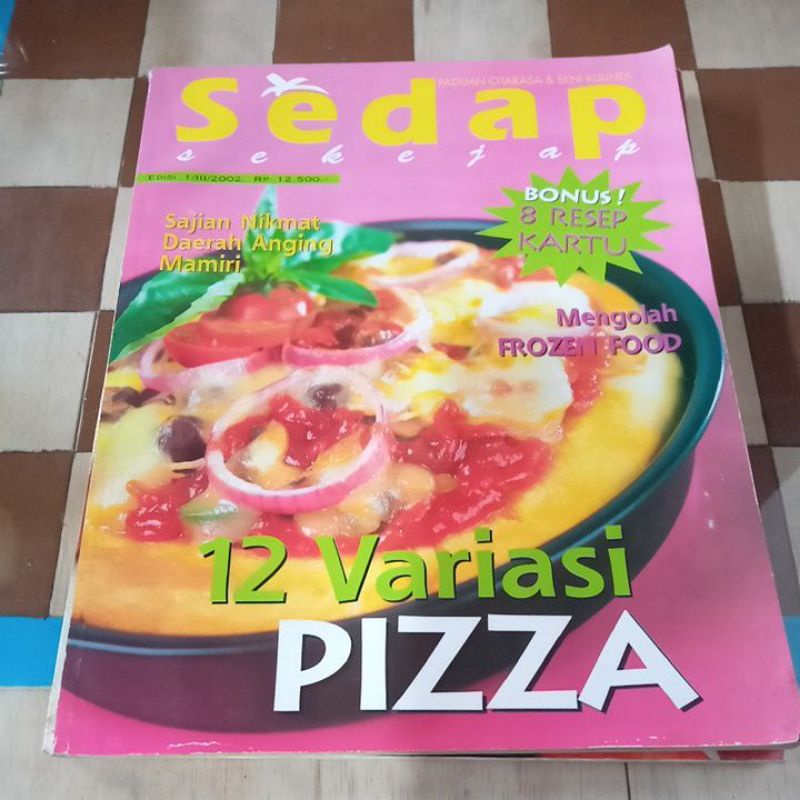Jual Majalah Resep Masakan | Majalah Resep Makanan | Majalah Sedap ...