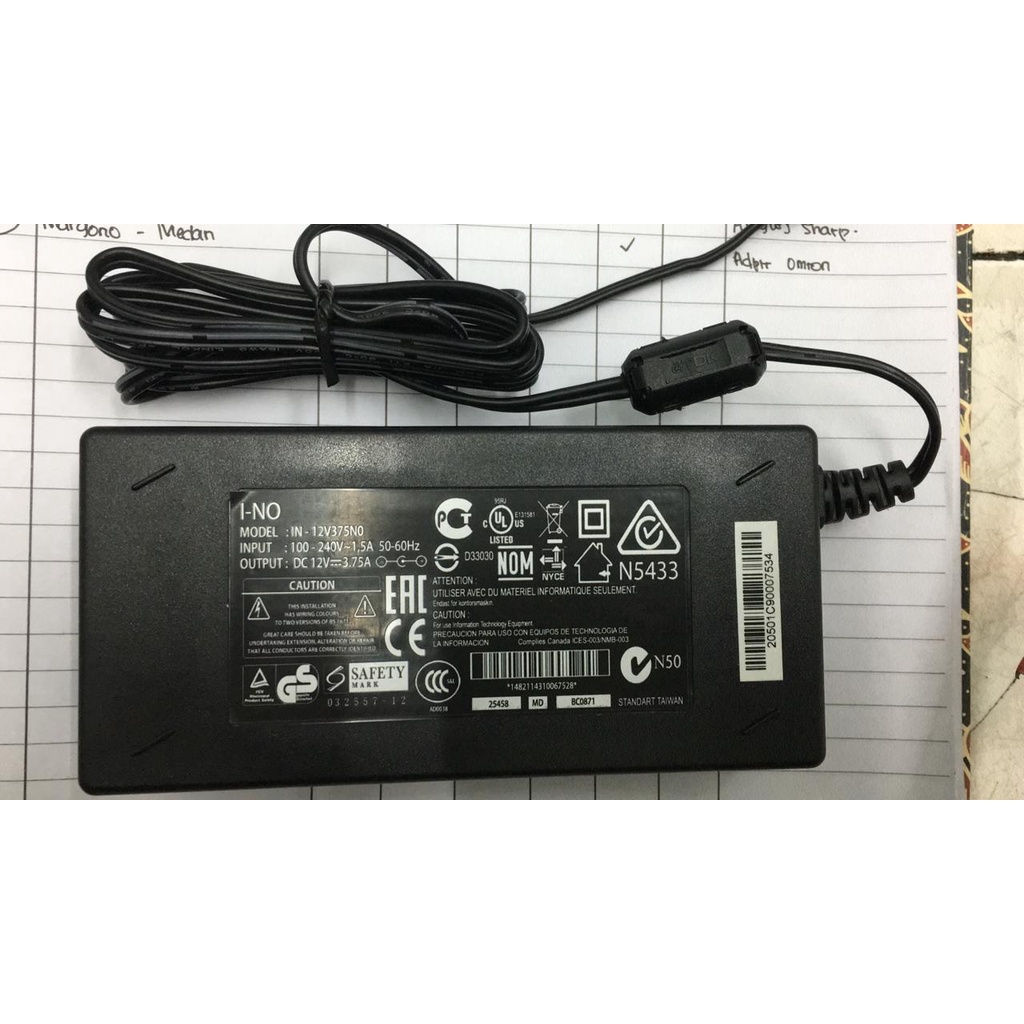 Jual Adaptor Keyboard Korg Krome power adapter keyboard korg | Shopee ...