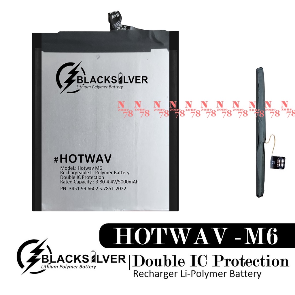 Jual Baterai Hotwav M6 Double IC Protection Online | Shopee Indonesia