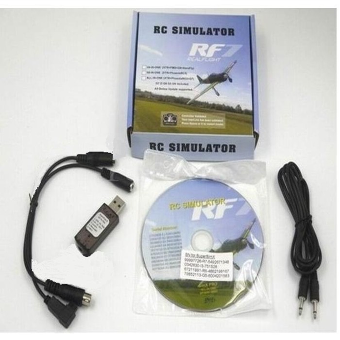 Jual 22 In Phoe 1 Rc Usb Flight Simulator Cable For Realflight Phoenix ...