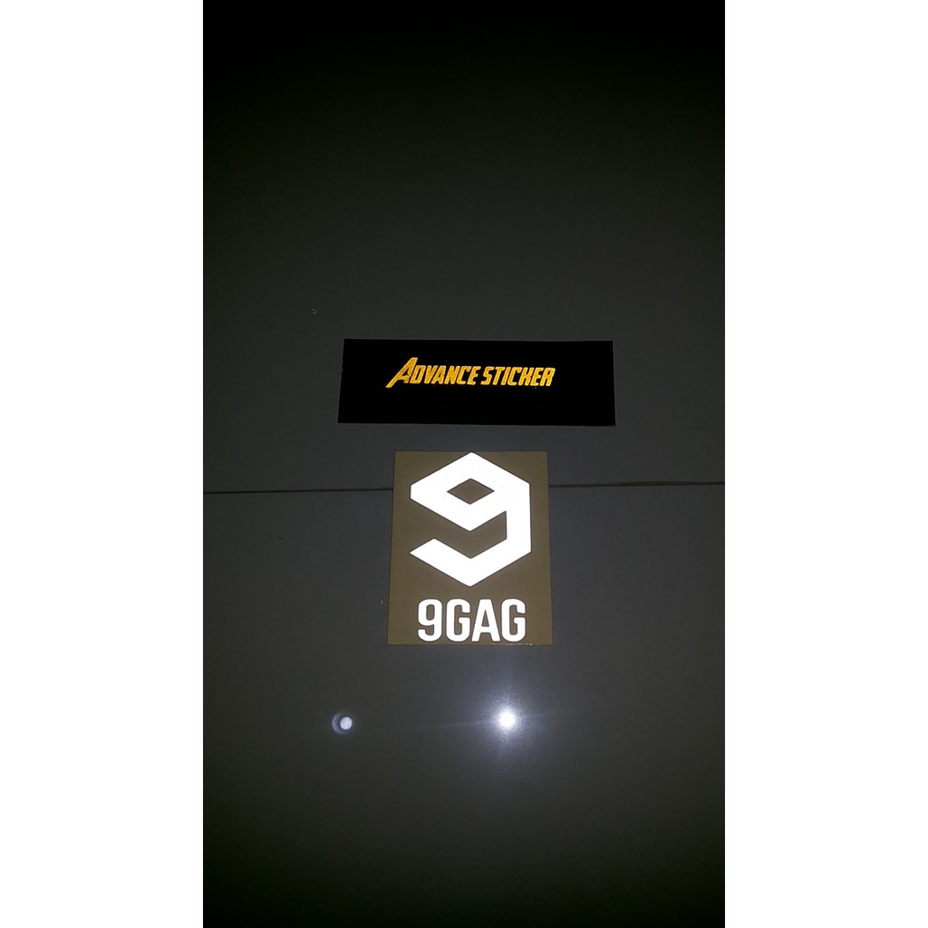 Jual (stiker) sticker mobil 9gag logo | Shopee Indonesia