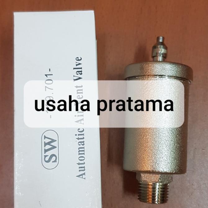 Jual air vent valve drat otomatis 1/2" inch merk SW usahaprat44 ...