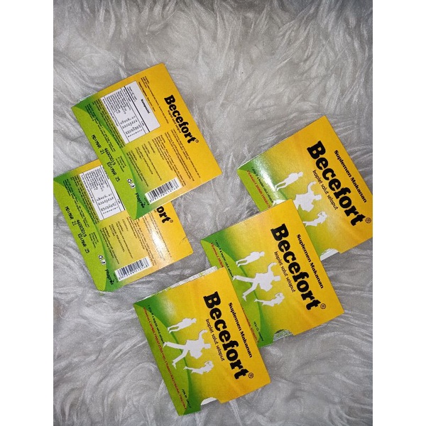 Jual BECEFORT SUPPLEMENT & VITAMIN. EXPIRED MARET 2025 | Shopee Indonesia