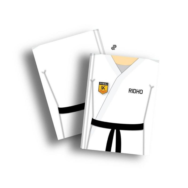 Jual Notebook Custom Nama Taekwondo Karate Pencak Silat Bela Diri ...