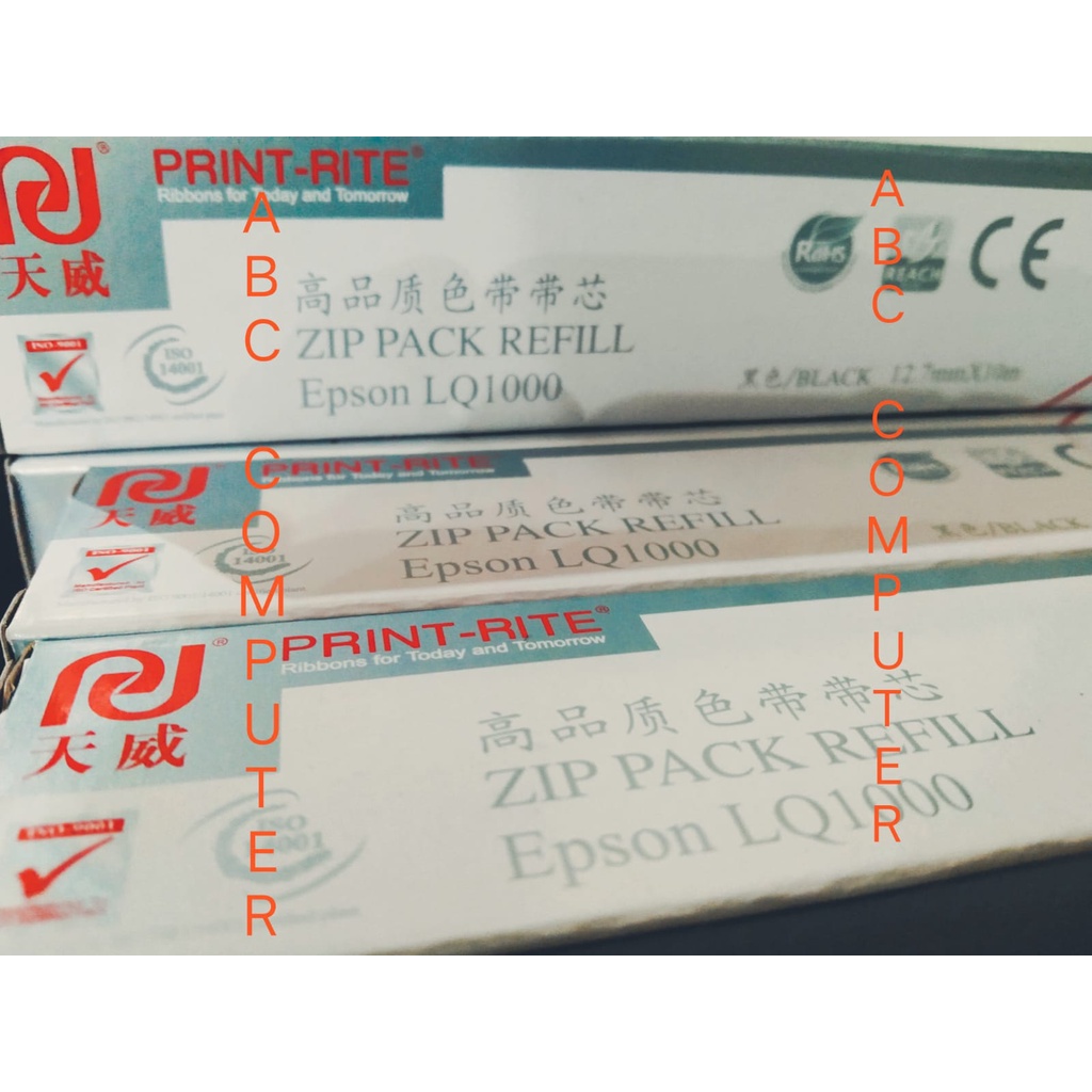 Jual Ribbon Refill Epson Printrite LQ1000 ( Pita Only ) | Shopee Indonesia
