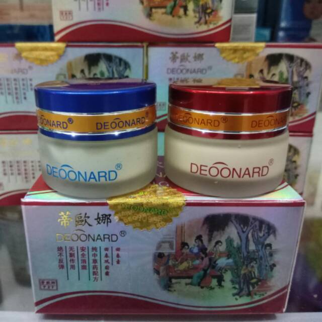 Jual Cream DEOONARD Deonard Red Bleaching Cream 15gr / Cream Set ...