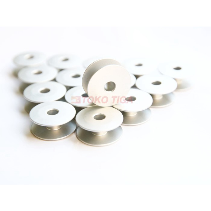 Jual SPOOL/BOBBIN/SEPUL ALUMUNIUM MESIN JAHIT INDUSTRI JARUM 1 WALKING ...