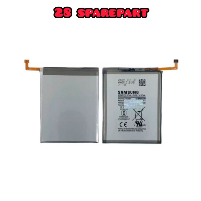Jual BATERAI / BATRE SAMSUNG A20 / A30 / A50 / A30S / A50S / A505 ORIGINAL | Shopee Indonesia