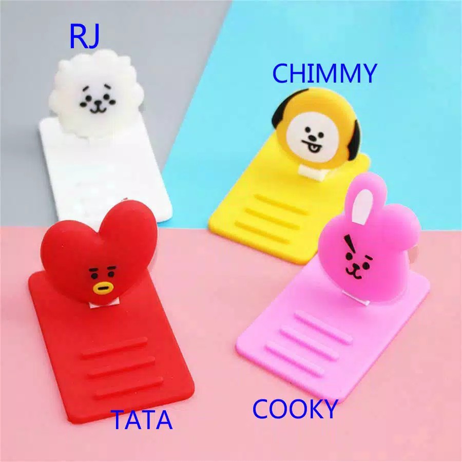 Jual KPOP BTS Phone Stand Holder Tablet BT21 | Shopee Indonesia