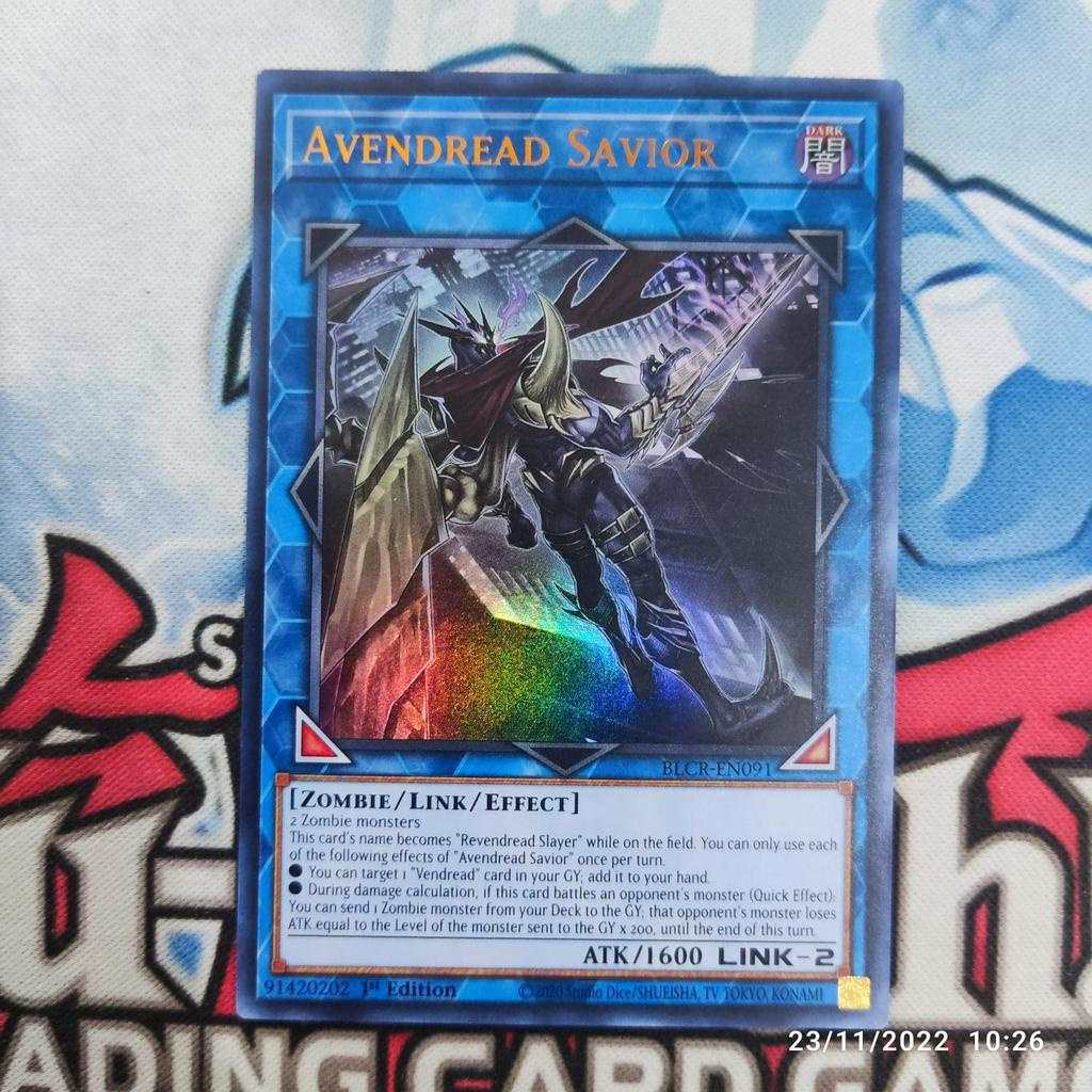 Jual yugioh avendread savior BLCR ultra rare 1st original | Shopee ...