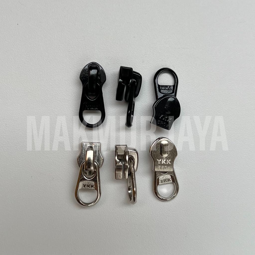 Jual Kepala Resleting YKK Nomor 5 / Rit YKK No. 5 Cebol Terbalik Reverse Tas Per Biji | Shopee ...