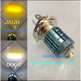 Jual Lampu Depan Led H4 3000k 6000k Dual Warna Kuning Putih Lampu Utama ...