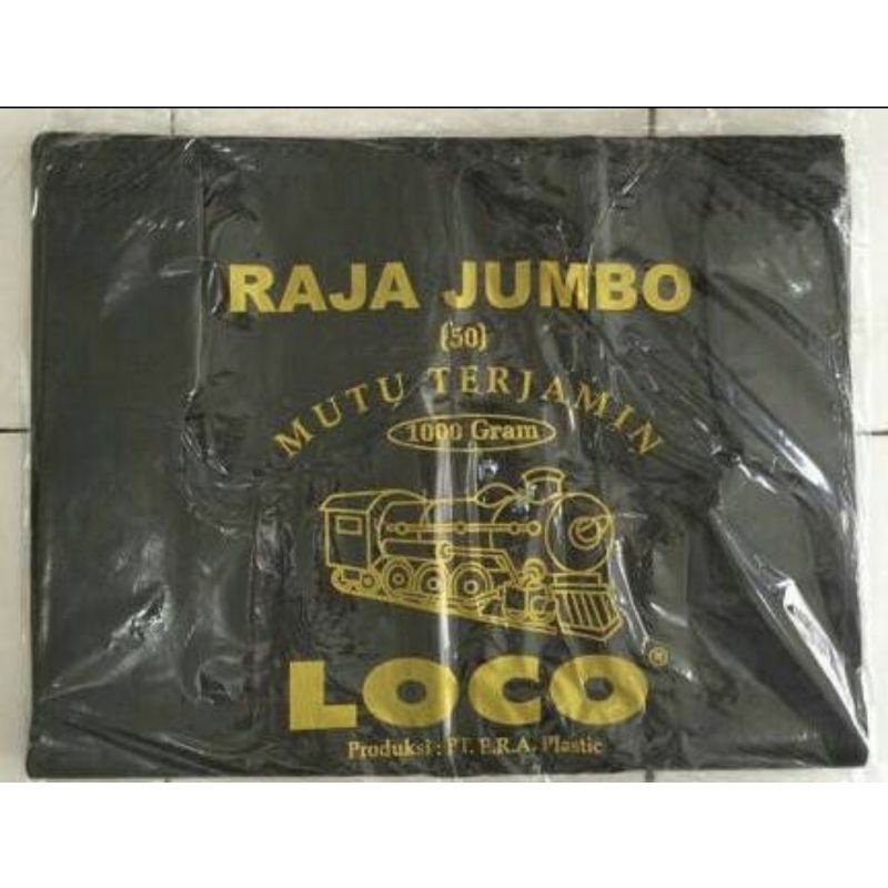 Jual KANTONG PLASTIK RAJA JUMBO HITAM UKURAN 50 TEBAL MURAH x | Shopee ...