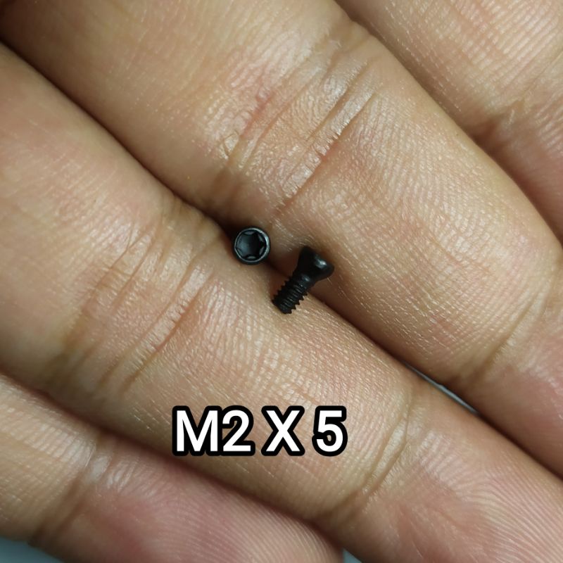 Jual Mur Baut Screw Bintang M2 M2.5 M3.5 M4 M5 baut Insert Bubut baut ...