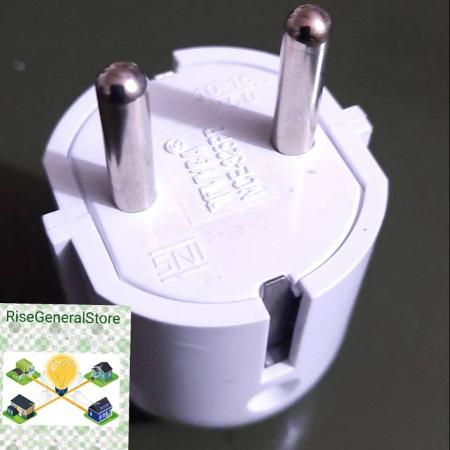 Jual STEKER ARDE SNI COLOKAN BULAT KOKOH, 250V 10A-16A, PIN KUNINGAN ...