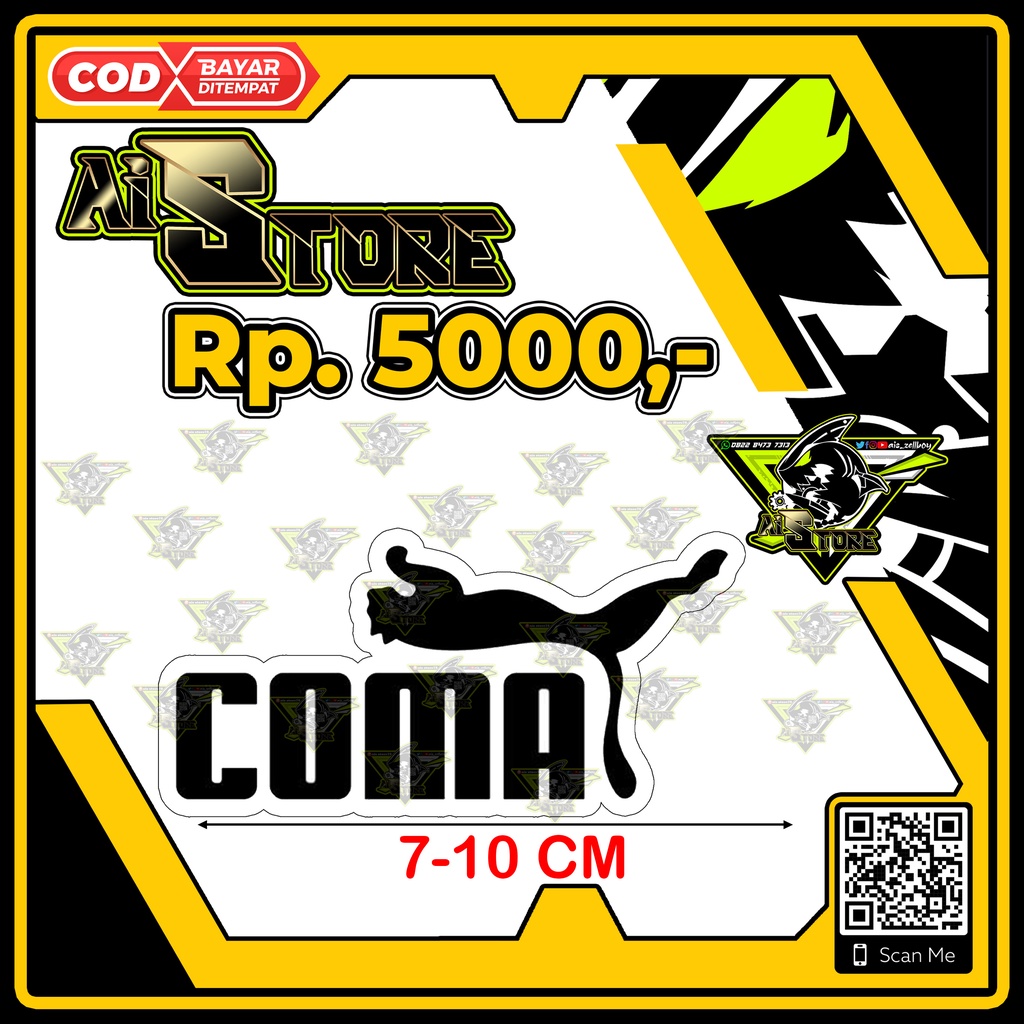Jual Stiker Coma | Shopee Indonesia