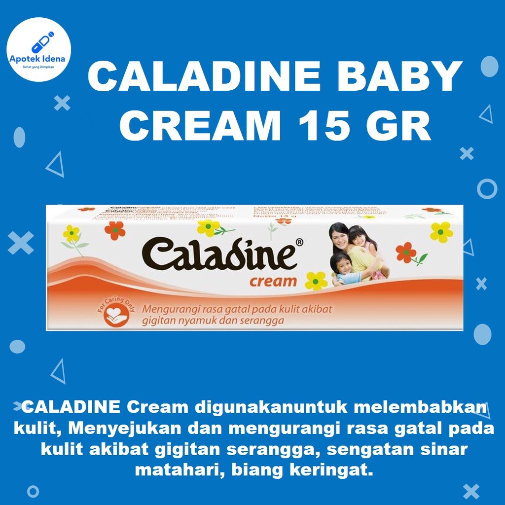 Jual CALADINE CREAM 15 GR Krim Kulit Untuk Biang Keringat / Gatal - Gatal Pada Kulit Bayi ...
