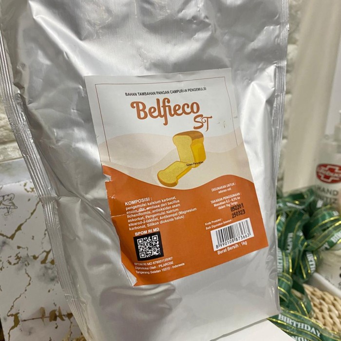 Jual PENGEMULSI ROTI BREAD SOFTENER AND CONDITIONER BELFIECO ST 1 KG ...