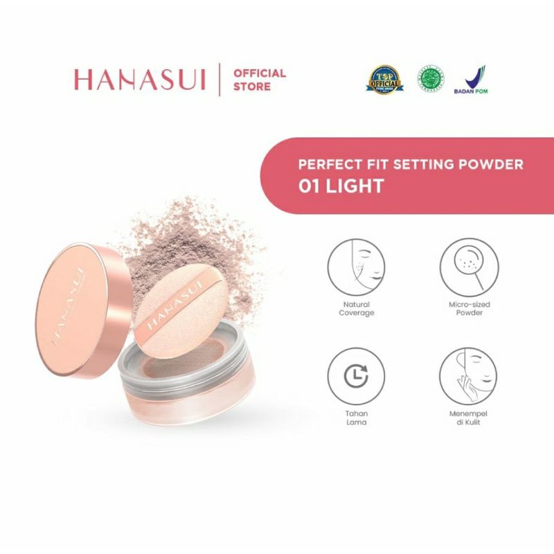 Jual HANASUI PERFECT FIT SETTING POWDER | Shopee Indonesia