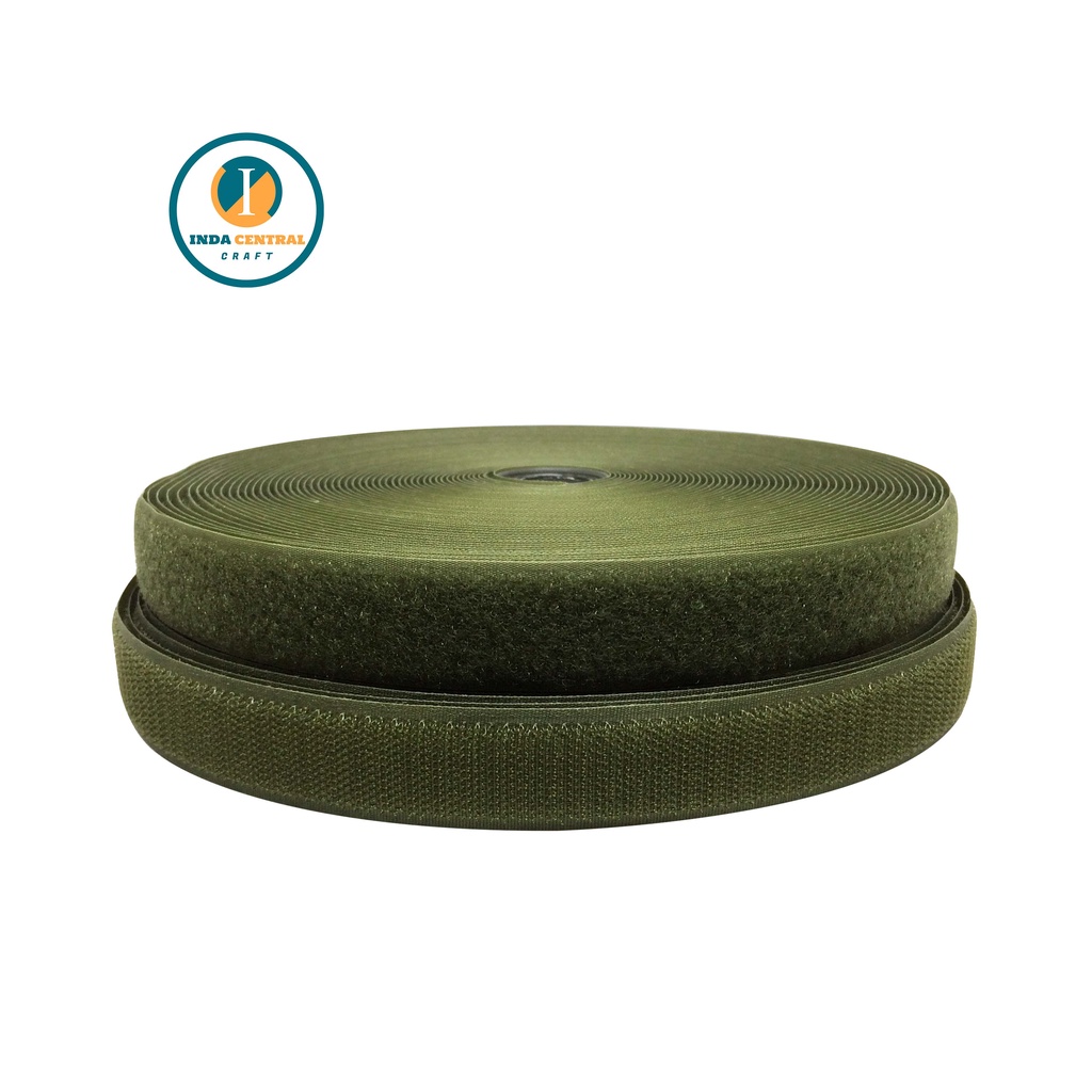 Jual Perekat Perepet Tas Magic Tape Lebar 2.5 cm Halus Kasar Velcro ...