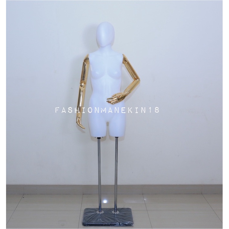 Jual MANEKIN FULLBODY WANITA DEWASA SET KAKI BESI PENYANGGA DENGAN ...