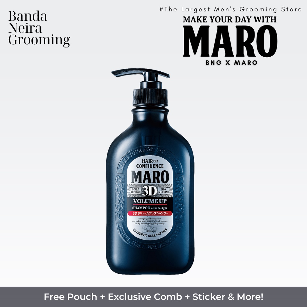Jual MARO 3D Volume Up Shampoo EX | Shopee Indonesia