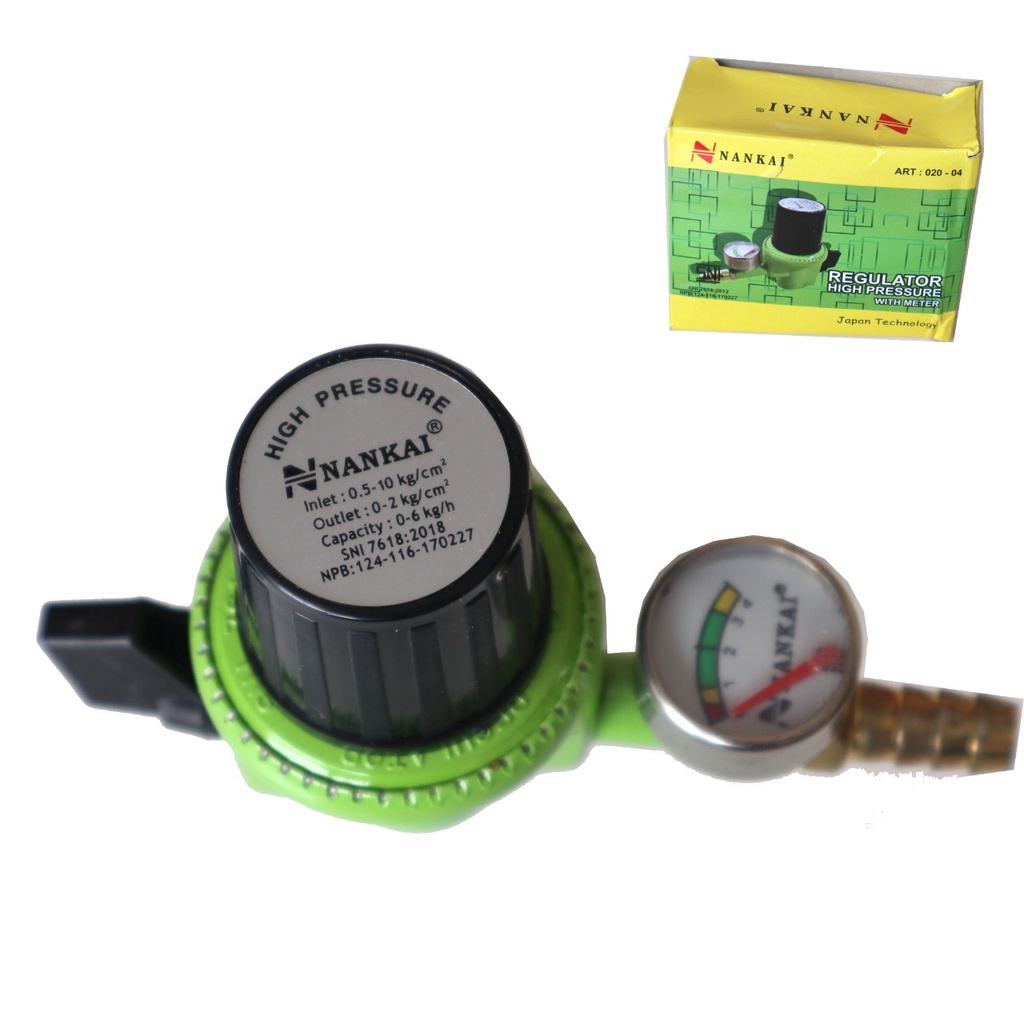 Jual Regulator Gas Hp+Mtr Nankai Berkualitas | Shopee Indonesia