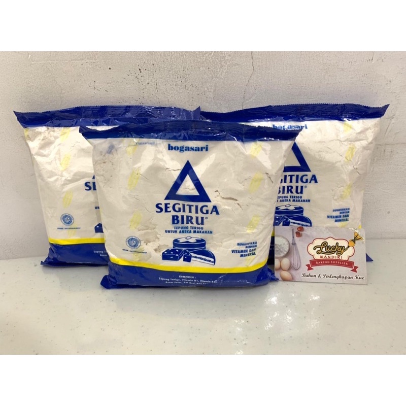 Jual Tepung Segitiga Biru 500gr (Bogasari) | Shopee Indonesia