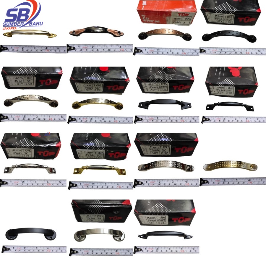 Jual Handle Tarikan Jendela Laci Lemari TOP 091/093/095/096/097/098/186 ...