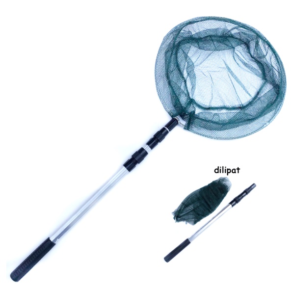 Jual SEROKAN PENCEDOK JARING TELESCOPIC NET ALUMINIUM LIPAT TANGGOK ...