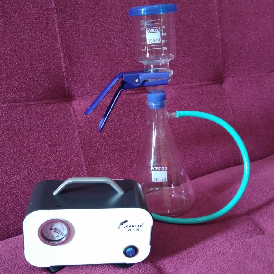 Jual Set Vacuum Filtration Apparatus 1000 ml Plus Vacuum Pump Joan Lab ...
