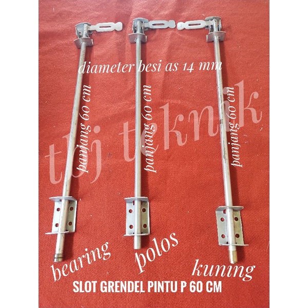 Jual slot Grendel pintu pagar besi panjang 60 cm | Shopee Indonesia