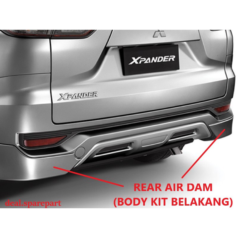 Jual Rear Air Dam Mitsubishi Xpander / Body Kit Belakang | Shopee Indonesia