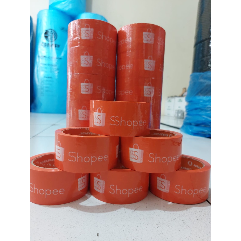 Jual LAKBAN PRINTING TOKO ORANGE MURAH 2" (48 mm × 50 meter | Shopee ...