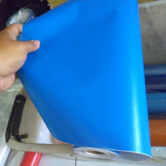 Jual Stiker Skotlet warna BIRU LANGIT (azure blue) DOF,,, ,,,lebar atau ...