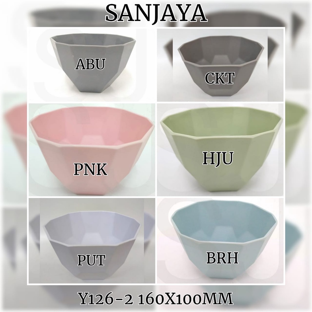 Jual Vas Bunga Minimalis / Vas Plastik Tebal / Vas Tanaman Bunga Aesthetic / Y126-2 160x100mm ...