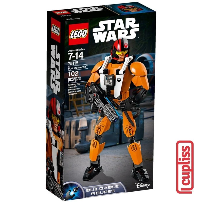 Jual TERL4RI5 LEGO Star Wars 75115 Poe Dameron Buildable Figures ...