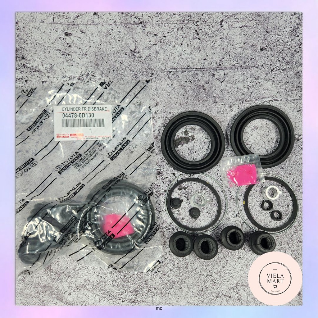 Jual Caliper Kit Karet Seal Rem Cakram Depan Vios Limo Altis Yaris ...