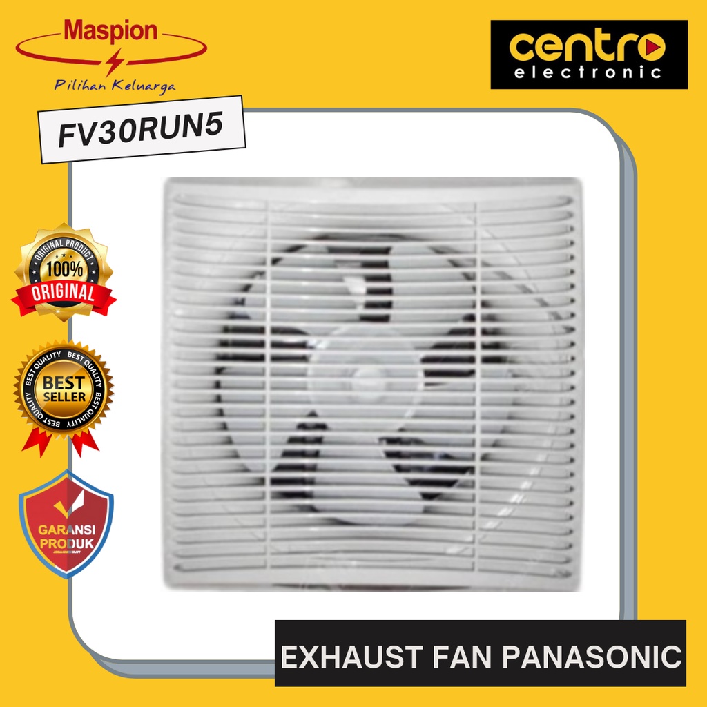 Jual PANASONIC EXHAUST FAN TEMBOK / VENTILATING FAN 12" PANASONIC FV30RUN5 | Shopee Indonesia