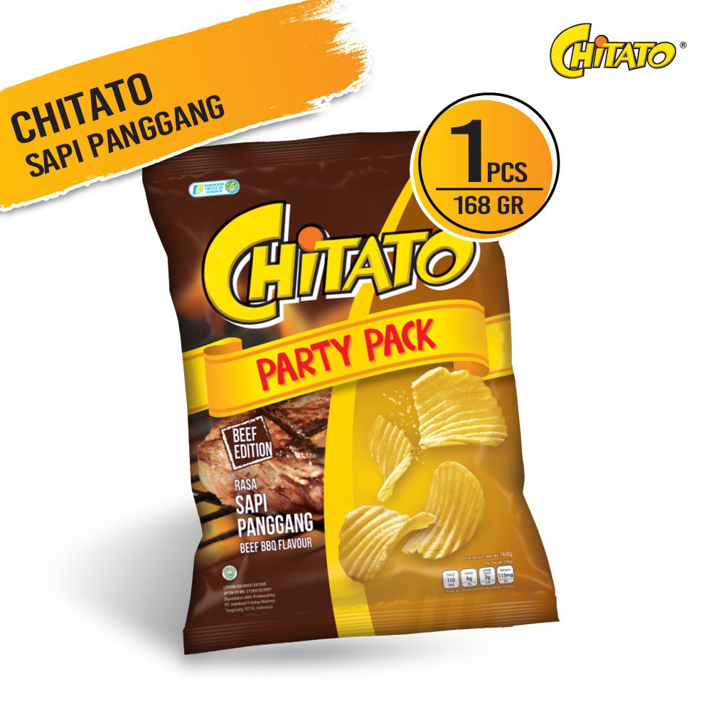 Jual Chitato Beef BBQ 168gr JUMBO barcode x89686598766 | Shopee Indonesia